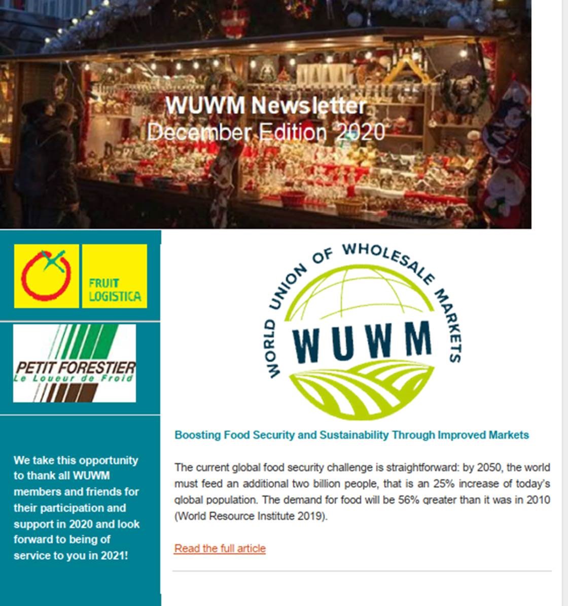 December Edition of the WUWM Newsletter - WUWM